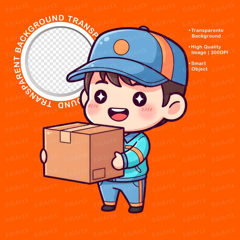 17 Kawaii Profession Cliparts in PNG | Cute Profession Characters ...