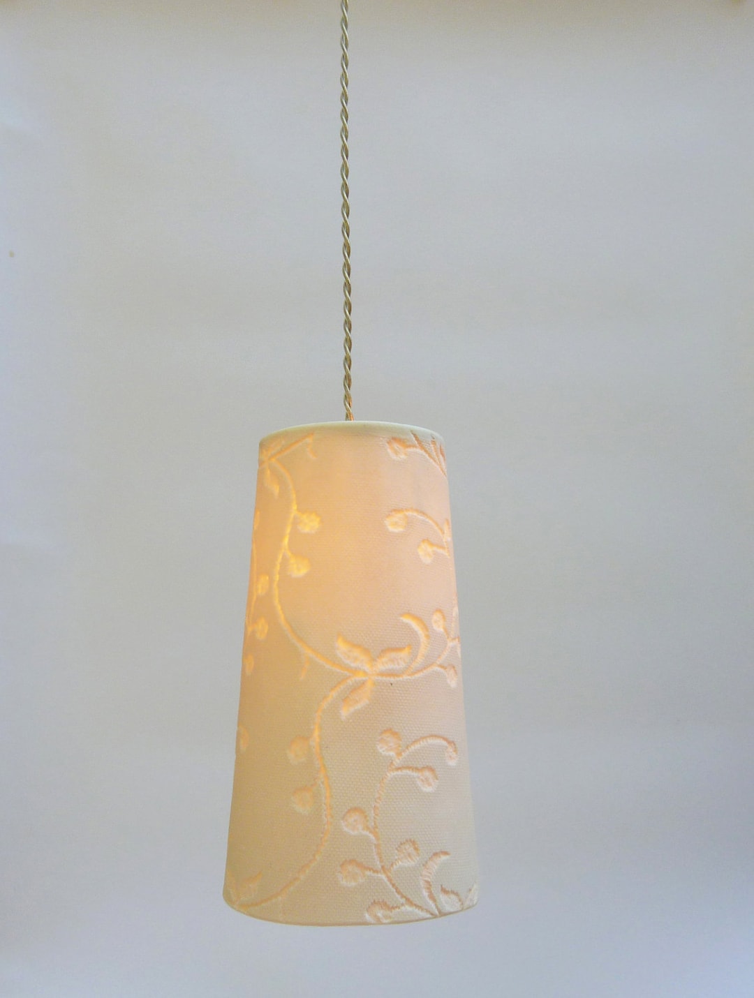 Fancy Porcelain, Hanging Lamp - Etsy