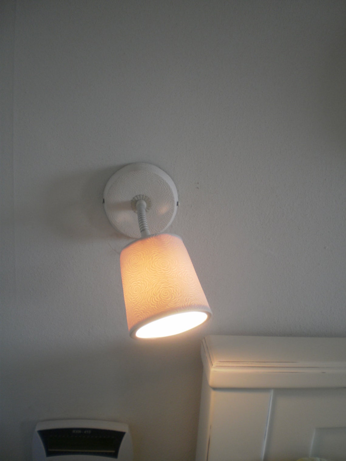 Rose Wall Lamp, Night Light, - Etsy
