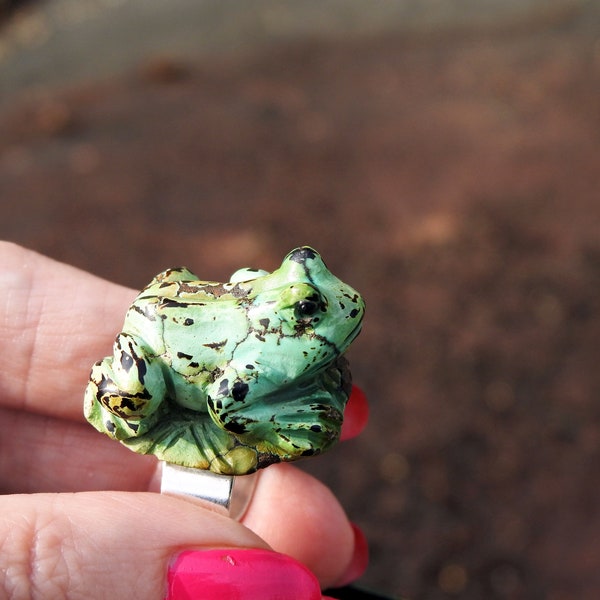 Frog Ring - Etsy