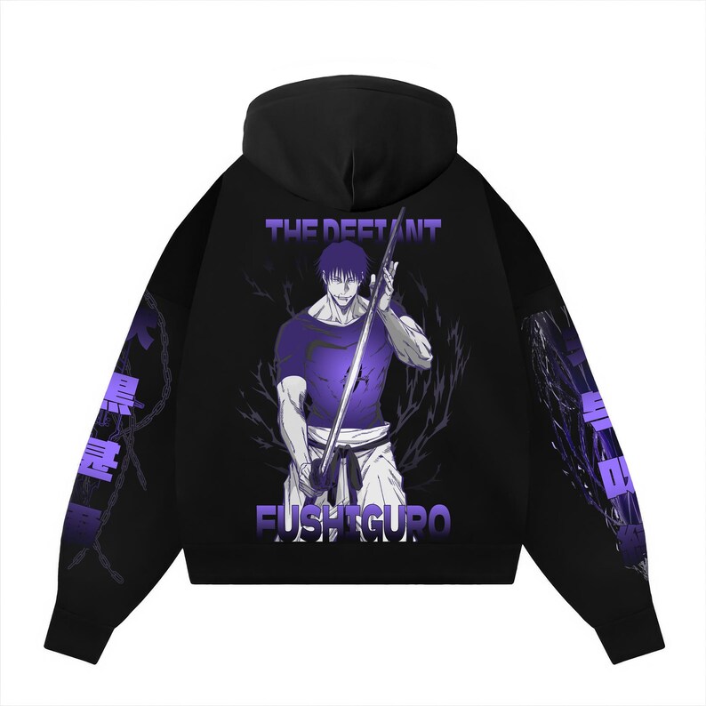 Toji Fushiguro Anime Hoodie, Jujutsu Kaisen Hoodie, Anime Streetwear ...