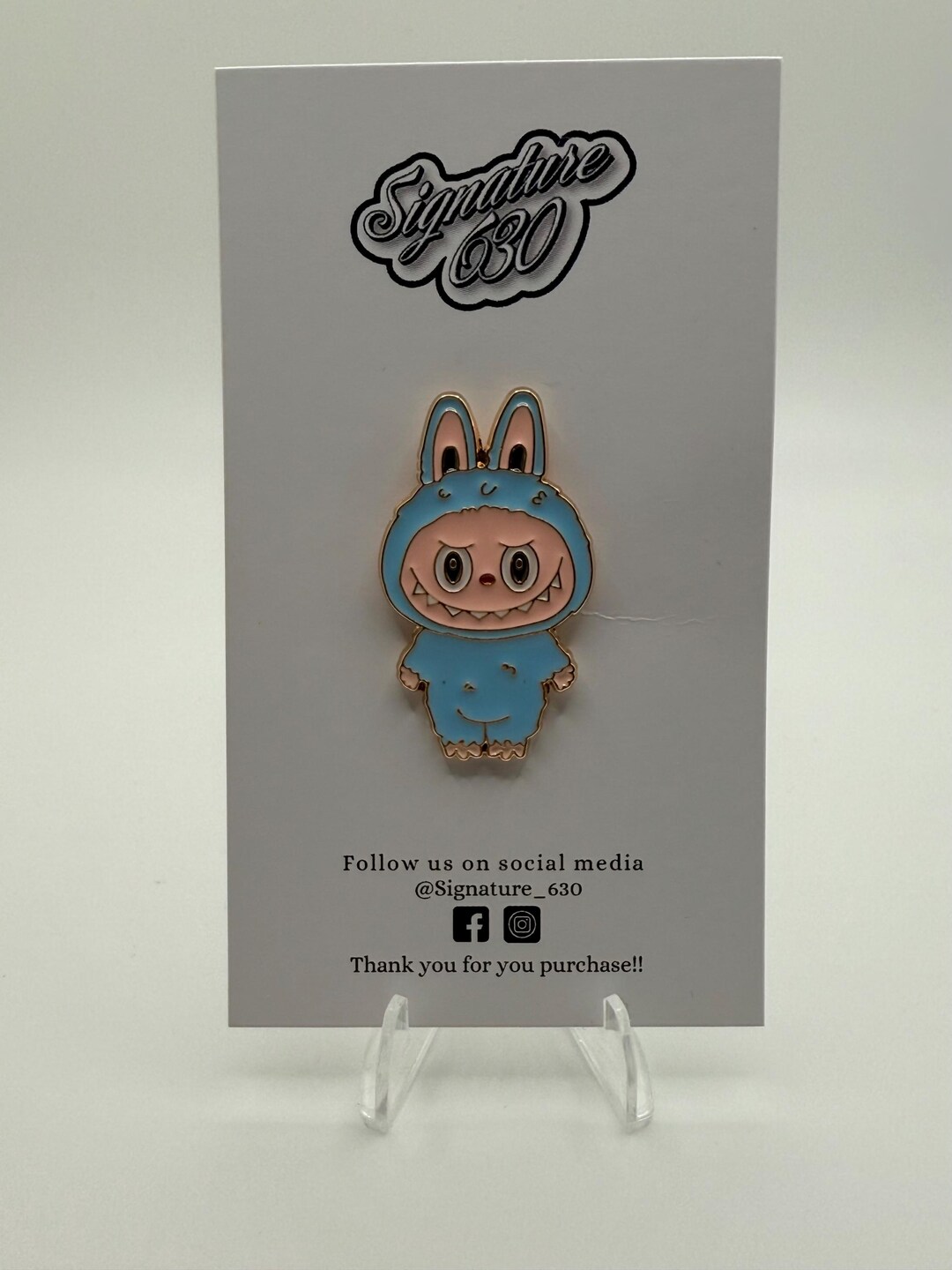 Hope Labubu Pin - Etsy