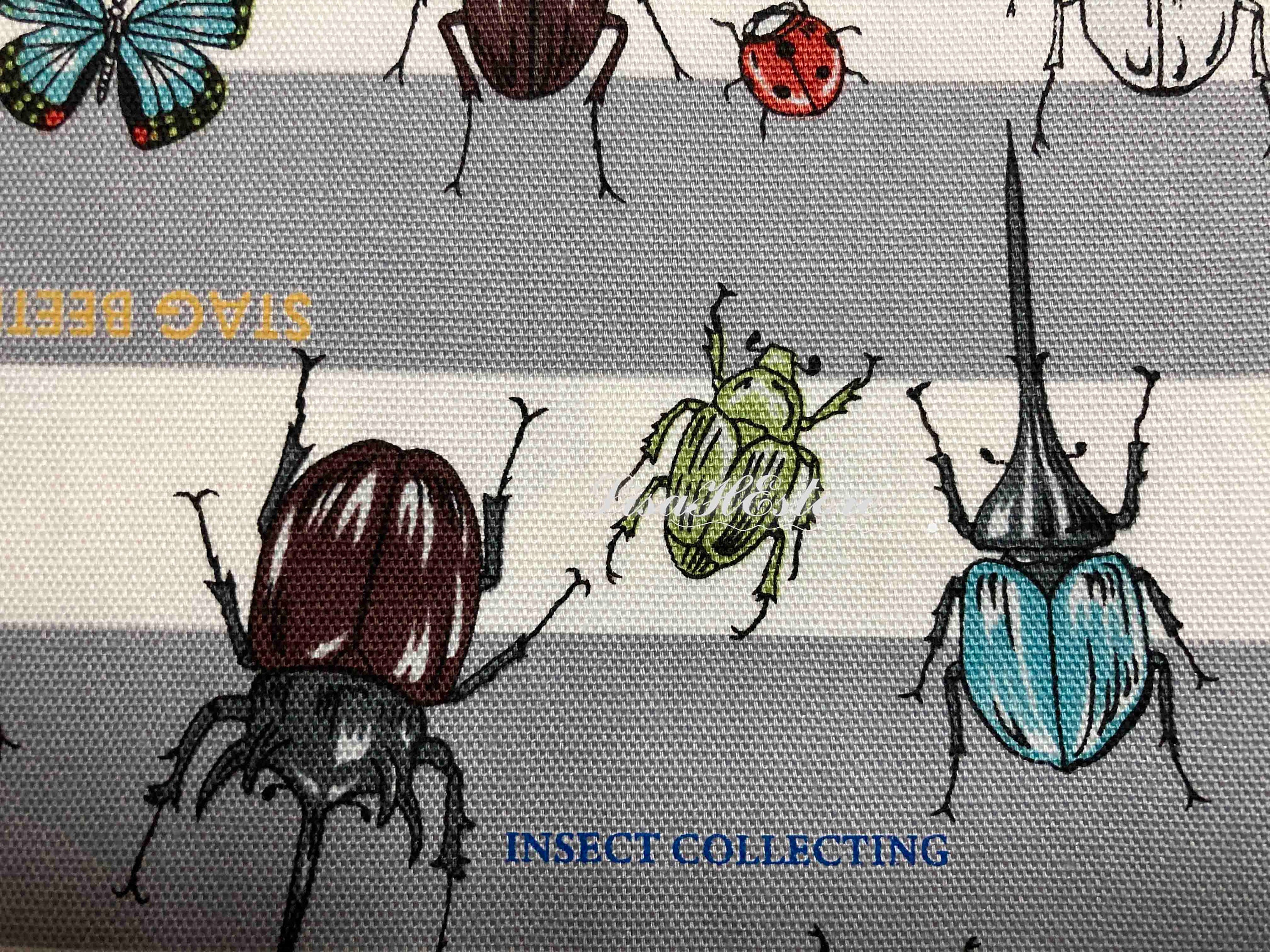 Insect and Bug 1/2 Yard Pure Cotton Fabric | Etsy