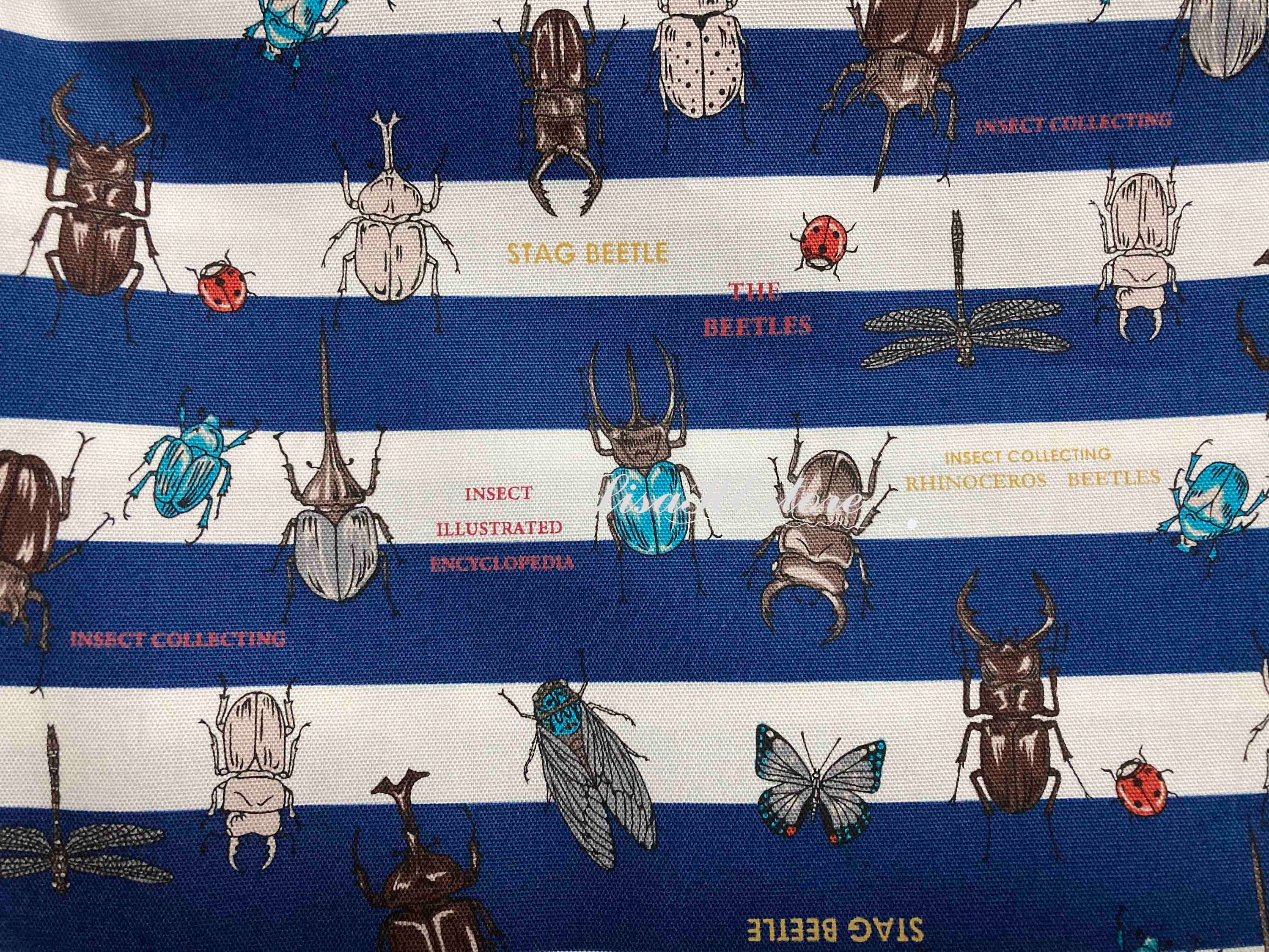 Insect and Bug 1/2 Yard Pure Cotton Fabric - Etsy