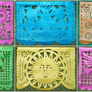 LARGE Mexican Papel Picado Cinco De Mayo Banner Fiesta Banner Birthday ...