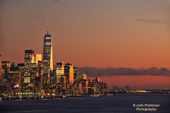 Freedom Tower At Night