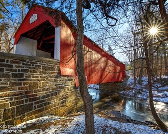 Cuttalossa Mill in Spring Landscape Photograph Bucks County - Etsy