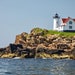 Nubble Lighthouse Cape Neddick Light Photograph York Ogunquit Maine Coastline Photography Rocky ...