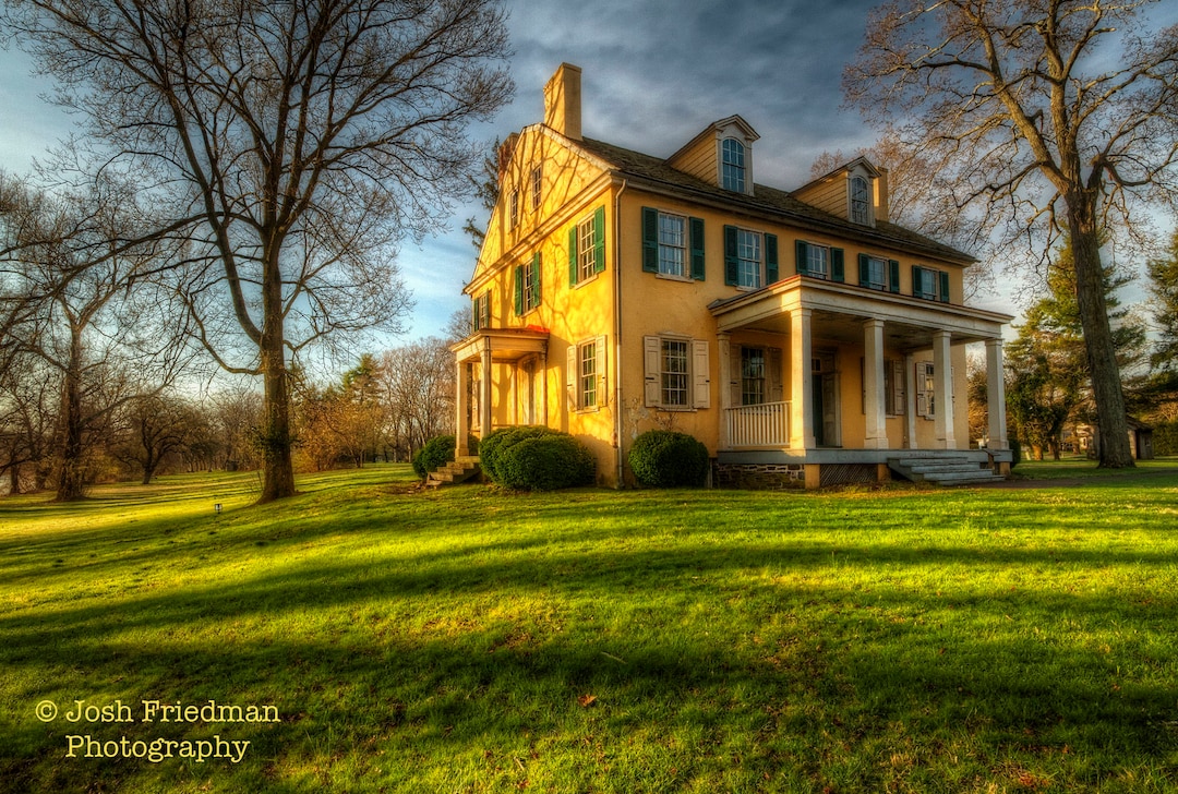 Mahlon Taylor House Photograph Washington Crossing Historic Park ...