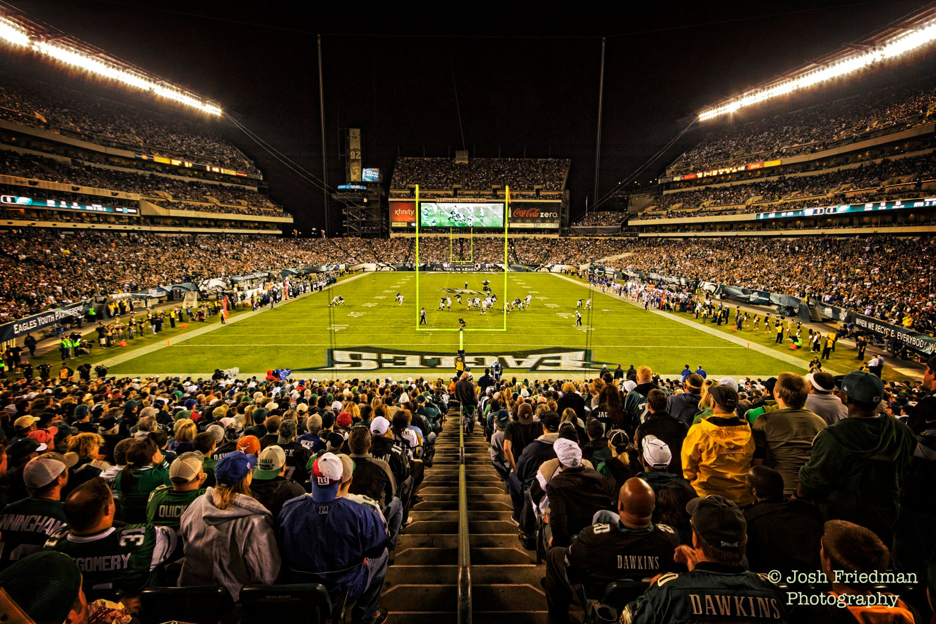Philadelphia Eagles, Lincoln Financial Field, Color Photograph, Eagles ...