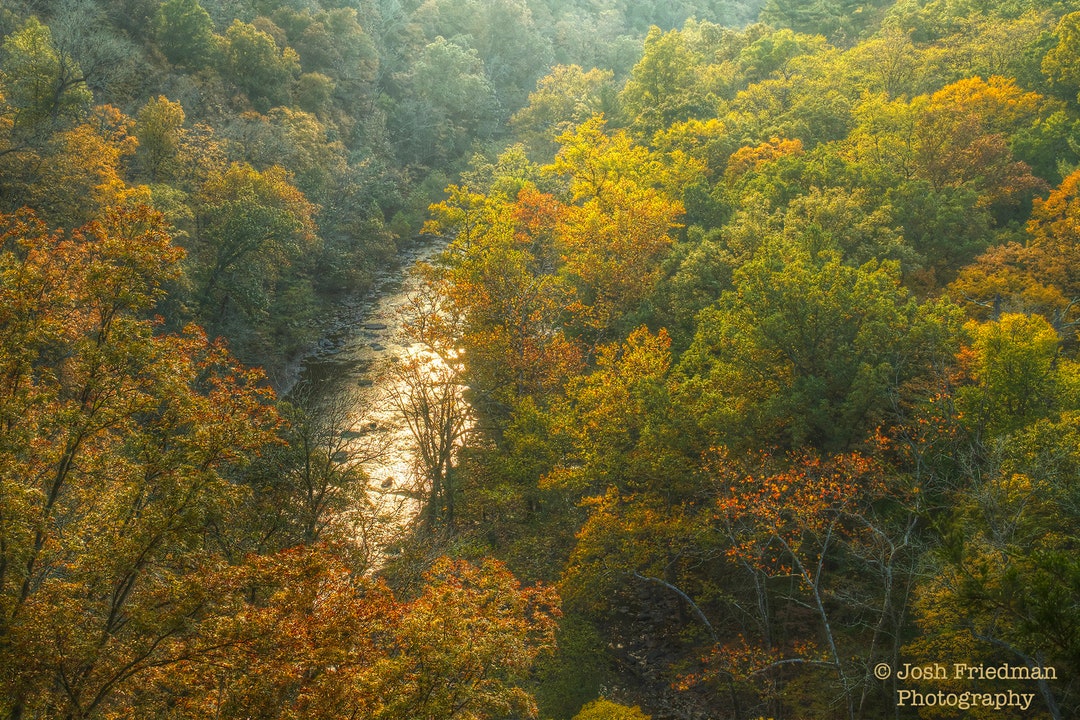 Ralph Stover State Park With Fall Foliage Autumn Landscape Photograph ...