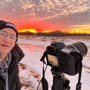 Patterson Farm Winter Sunrise Photograph Yardley Bucks County ...