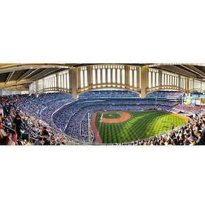 Yankee Stadium Panoramic Photograph Baseball Derek Jeter Final Season ...