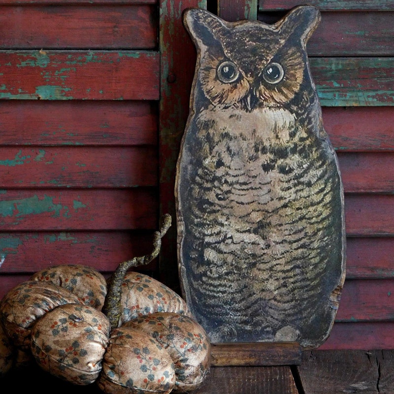 Primitive Owls - Etsy