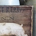 Primitive Rabbit Inn Wooden Picture Sign, Folk Art Easter Trade Sign - Etsy