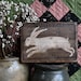 Primitive Leaping White Rabbit Inn Sign, Rustic Easter Decoration ...