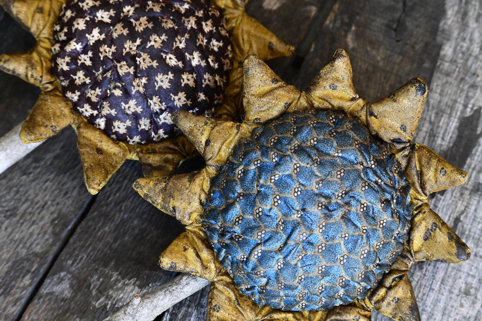 Handmade Primitive Sunflowers Rustic Flower Pokes Sold in - Etsy