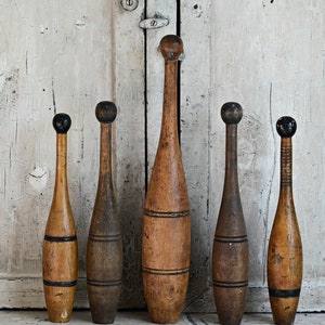 Vintage Wood Indian Juggling Pin, Single Wooden Exercise Pin - Etsy