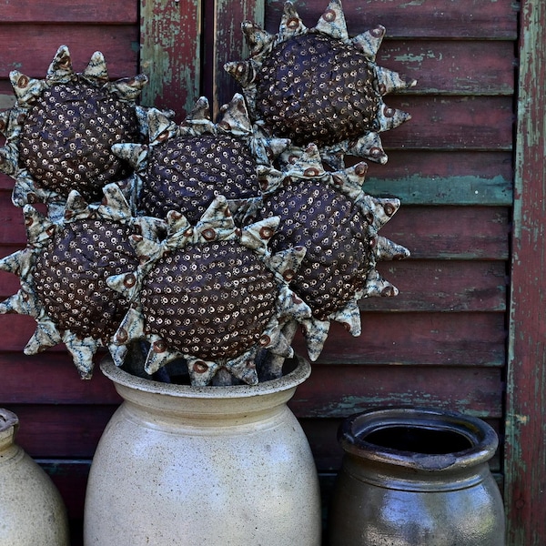 Primitive Sunflower - Etsy