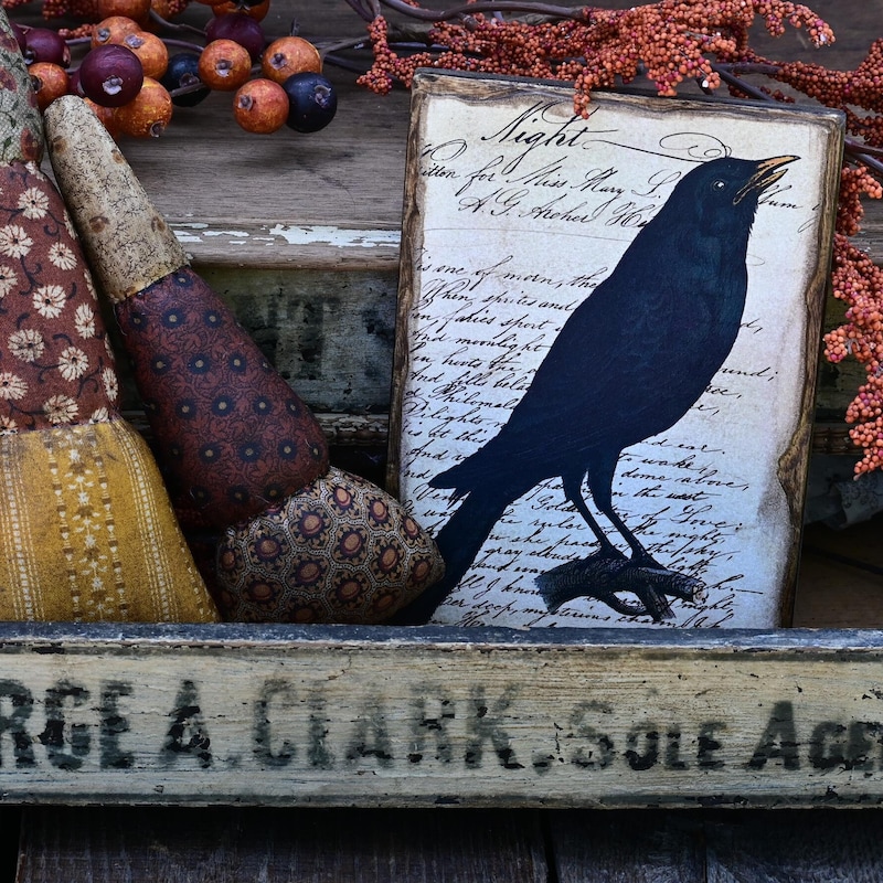 Primitive Crows - Etsy