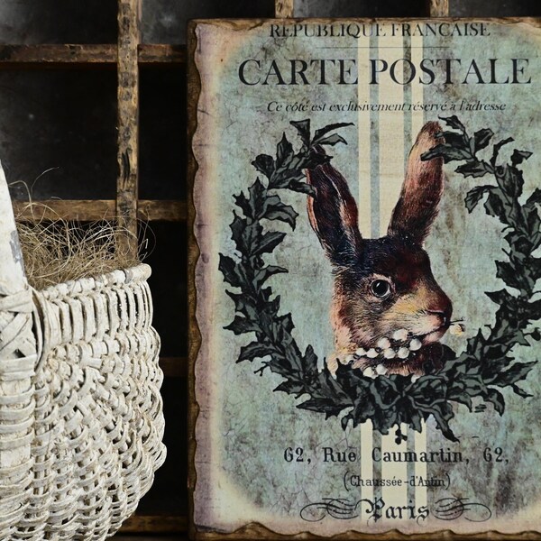French Rabbit - Etsy