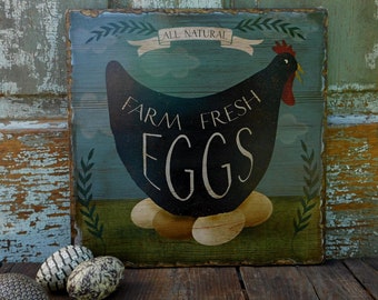 Primitive Chicken - Etsy