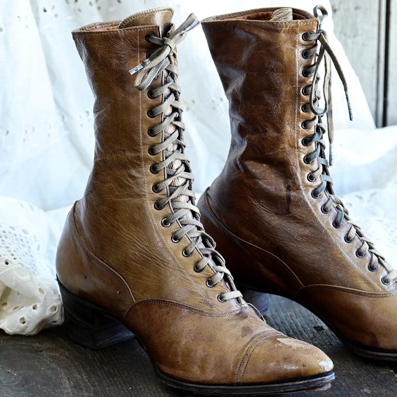 Antique Boots - Etsy