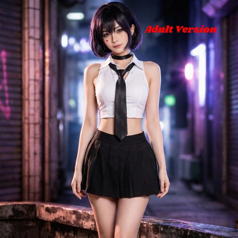 Reze Chainsaw Man Cosplay Costume: Anime Uniform, for Woman - Etsy