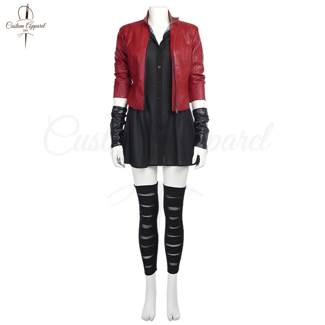Adult Scarlet Witch Costume | Wanda Maximoff Cosplay Outfit With ...