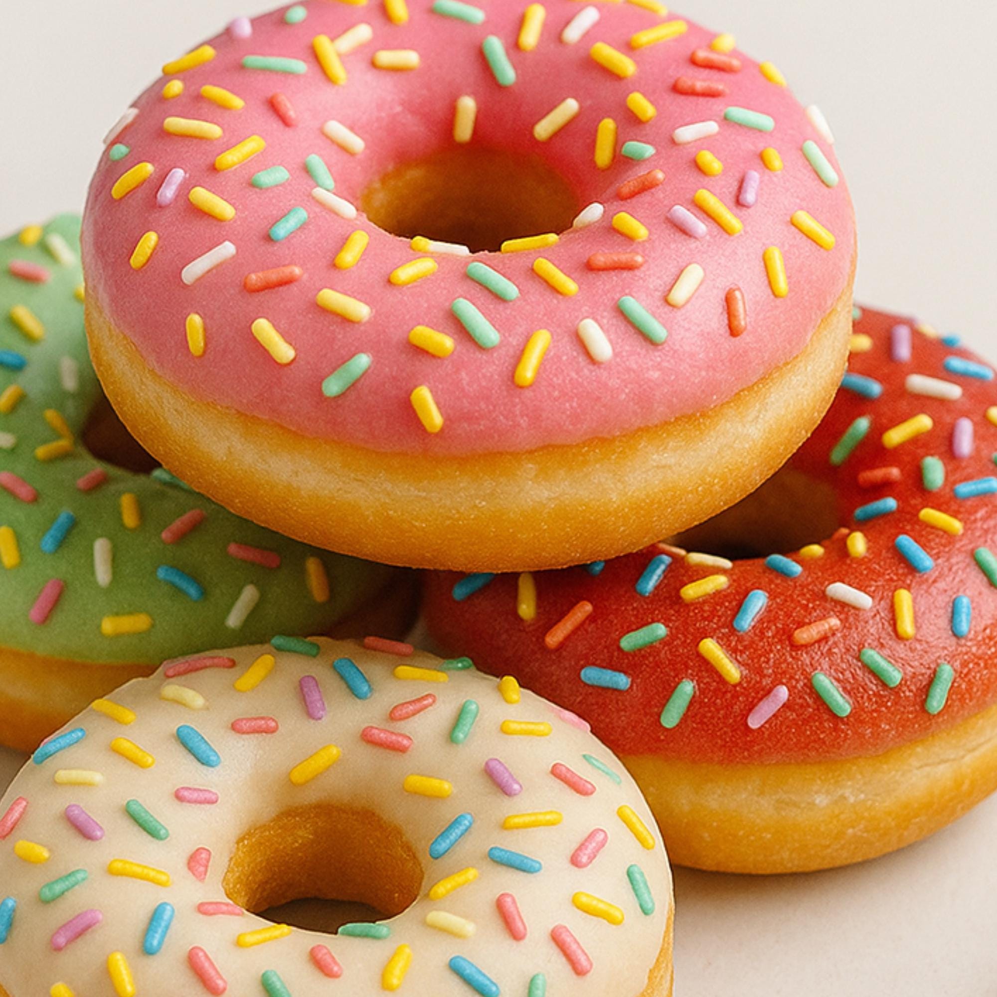 Pastel Donuts Photo | Rainbow Sprinkles, Commercial Use (digital ...