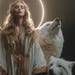Divine Wolf Goddess Art | AI Fantasy Design (digital Download) - Etsy