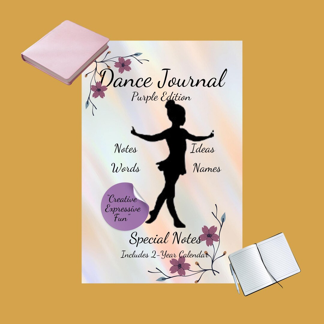 Pre-teen Dance Journal Collection - Etsy