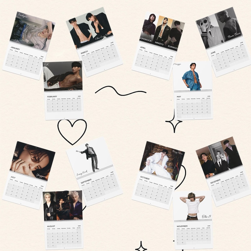 2026 Bts Calendar - Etsy