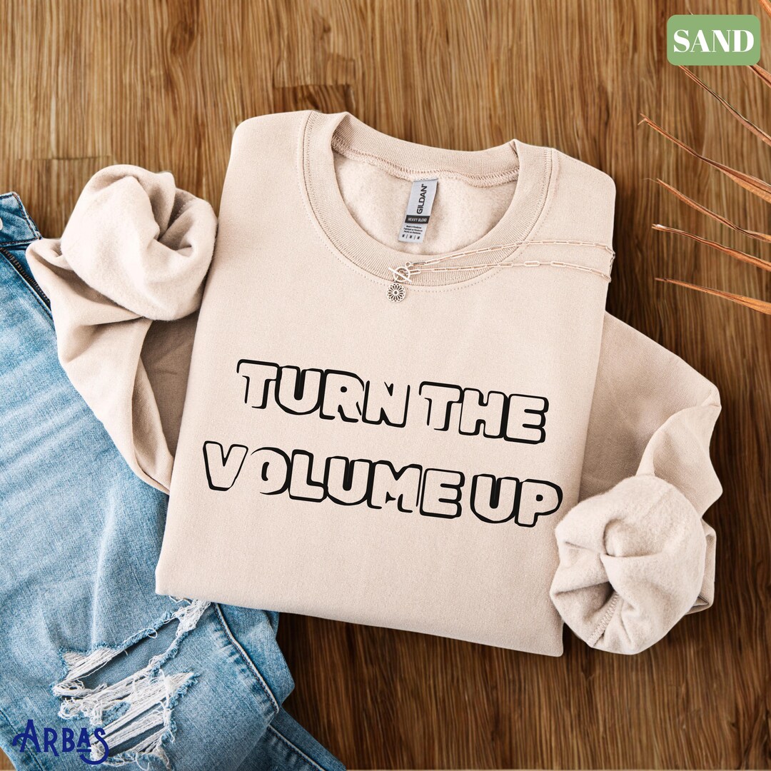 Turn the Volume up Sweater, Mayor Mamdani Shirt, Liberal Sweatshirt ...