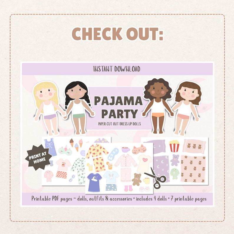 Girls Paper Doll Dress up - VALENTINE'S DAY - Printable Activity ...