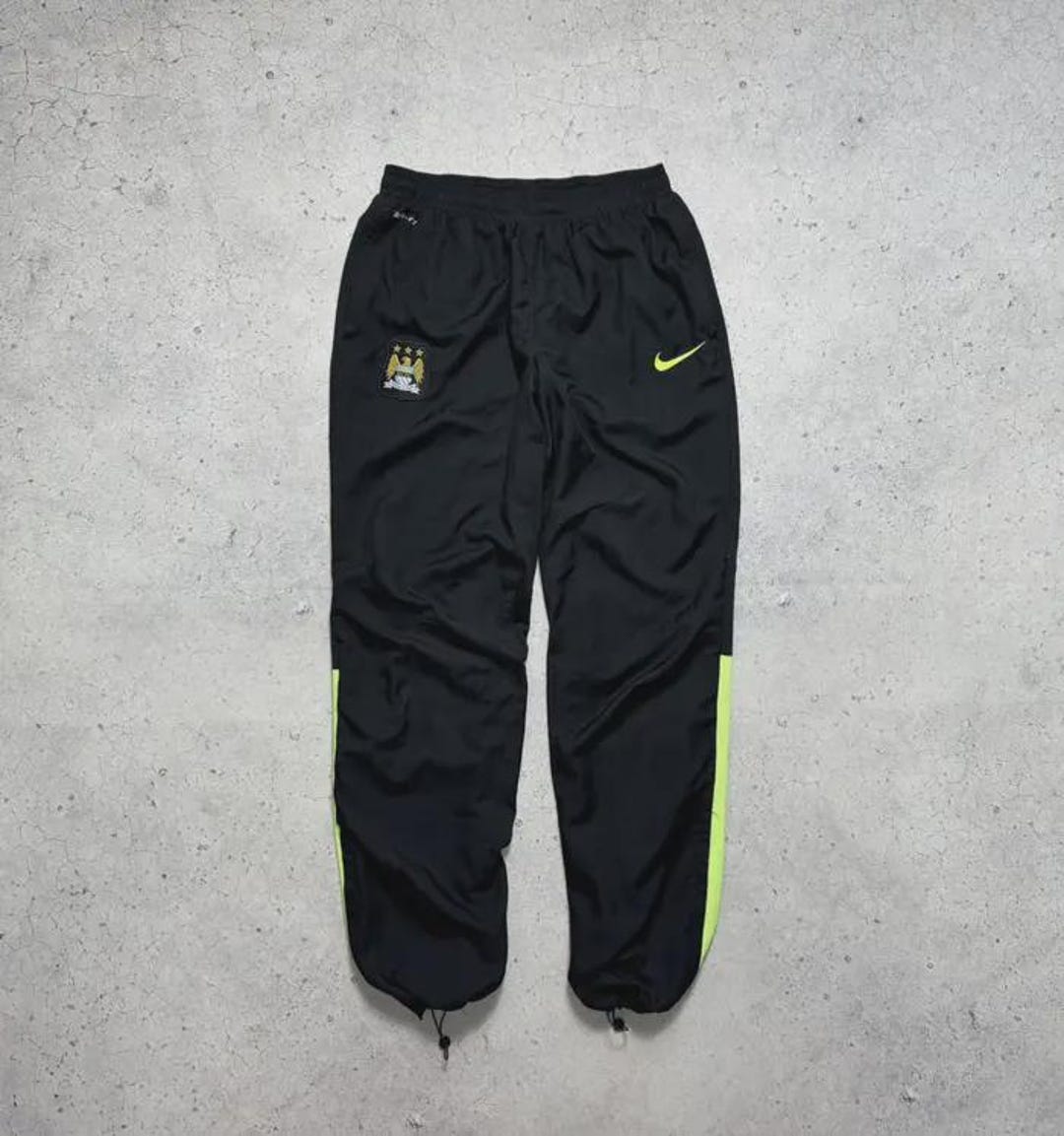 Nike Manchester City Vintage Nylon Baggy Track Pants Soccer - Etsy