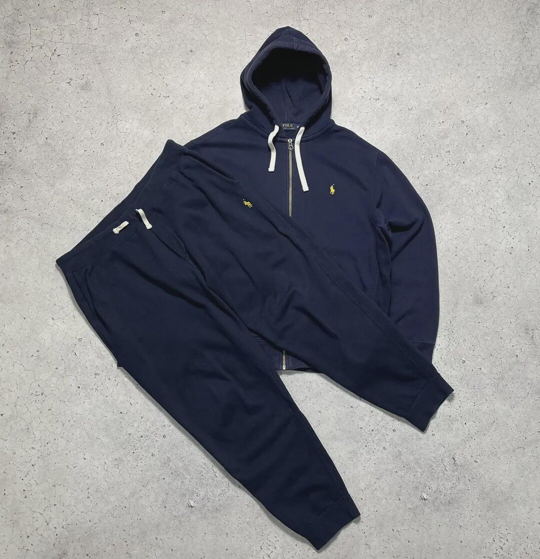 Vintage Hype Track Suit Polo Ralph Lauren Zip Hoodie Pants - Etsy