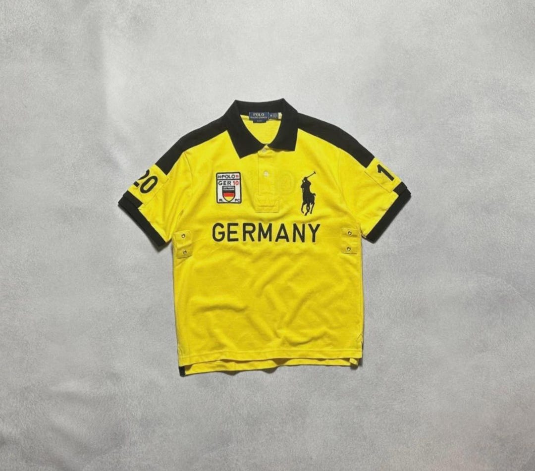 Polo Ralph Lauren Germany #10 Chief Keef PRL Big Pony Shirt - Etsy