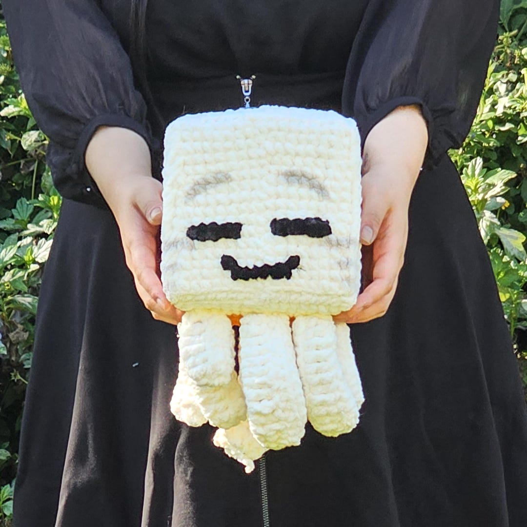 Crochet Happy Ghastling From Minecraft - Etsy