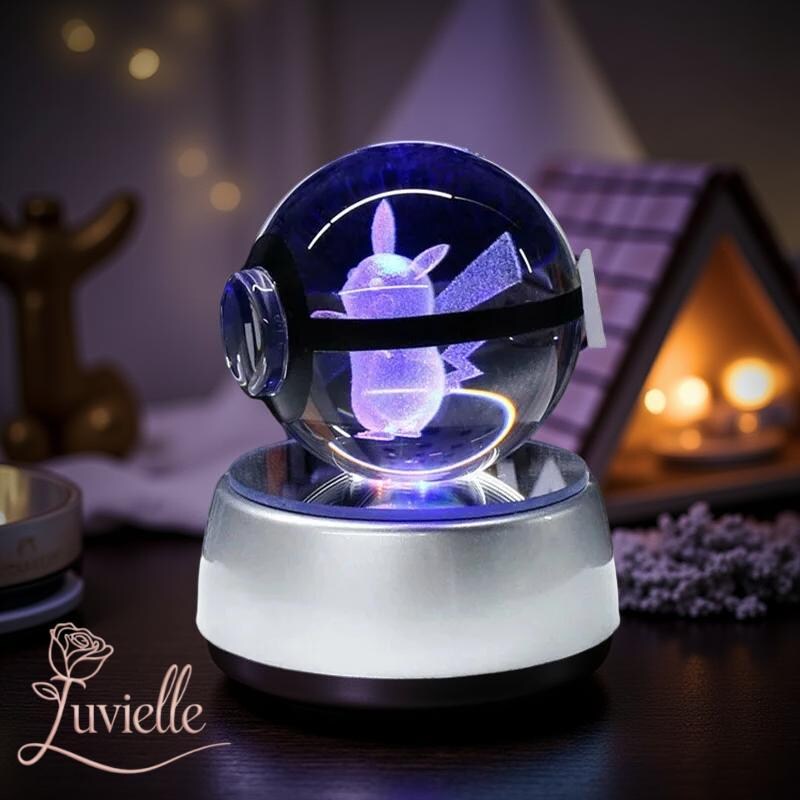 Crystal Pokeball - Etsy
