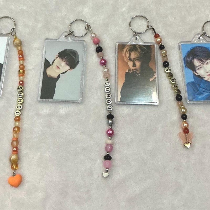 Enhypen Beaded Keychains - Etsy