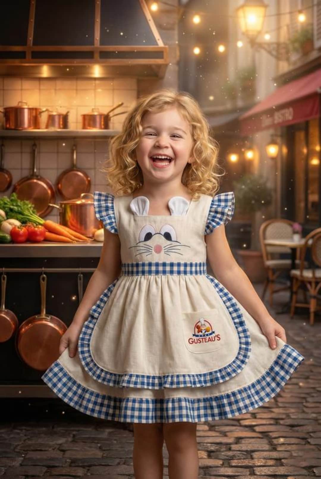 Remy Dress, Ratatouille Inspired Cosplay Dress, Remy Rat Birthday Dress ...