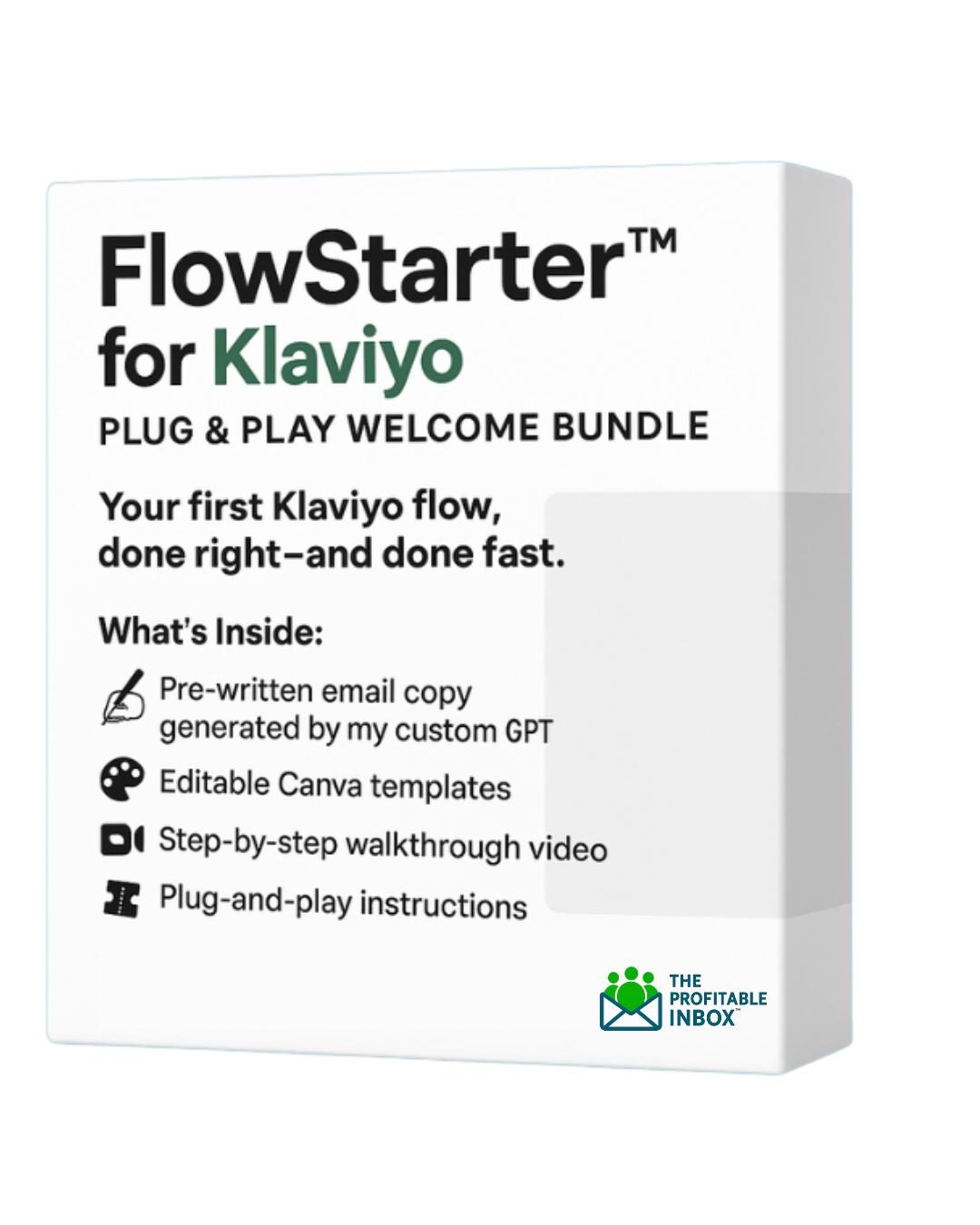 Klaviyo Welcome Flow Template Bundle | Flowstarter™ Plug-and-play Email ...