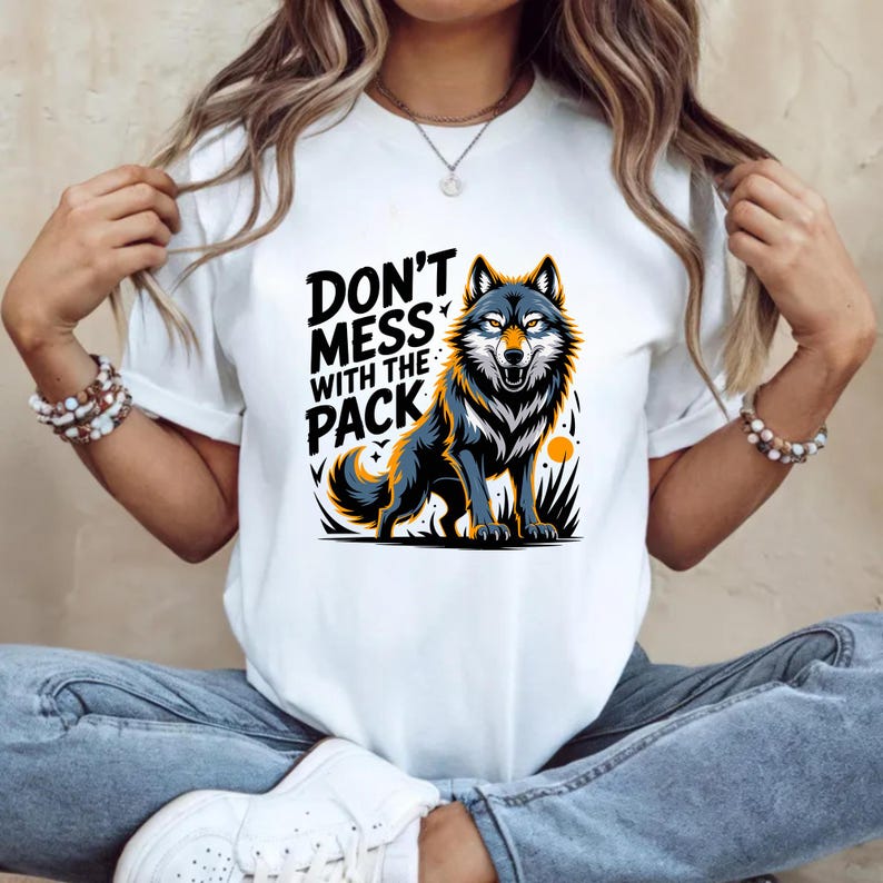 Wolf Lover PNG & SVG Bundle | Funny Quotes Graphics | 14x14 Inch | 300 ...