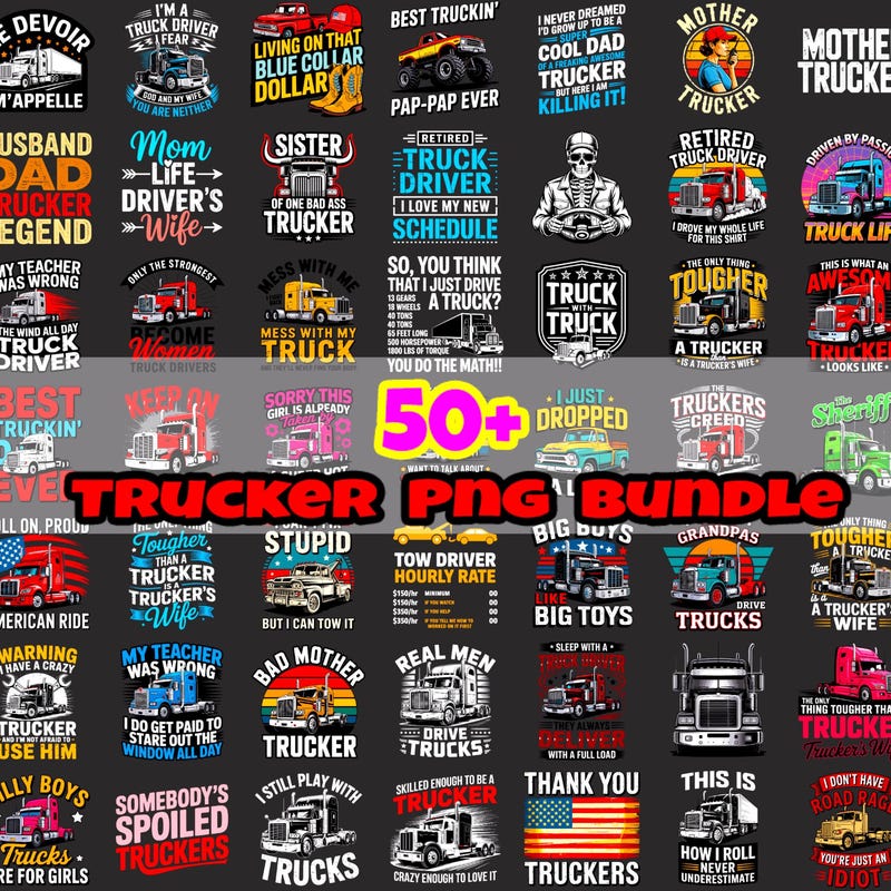 Trucker Hat T Shirt Set - Etsy