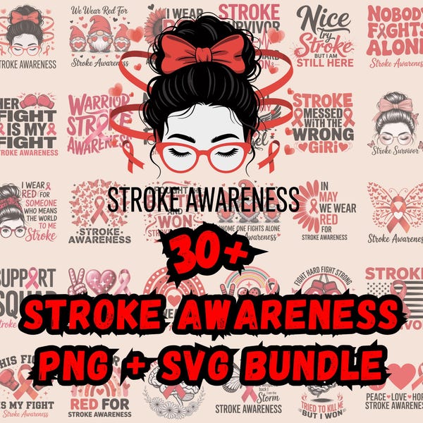 Stroke Awareness - Etsy