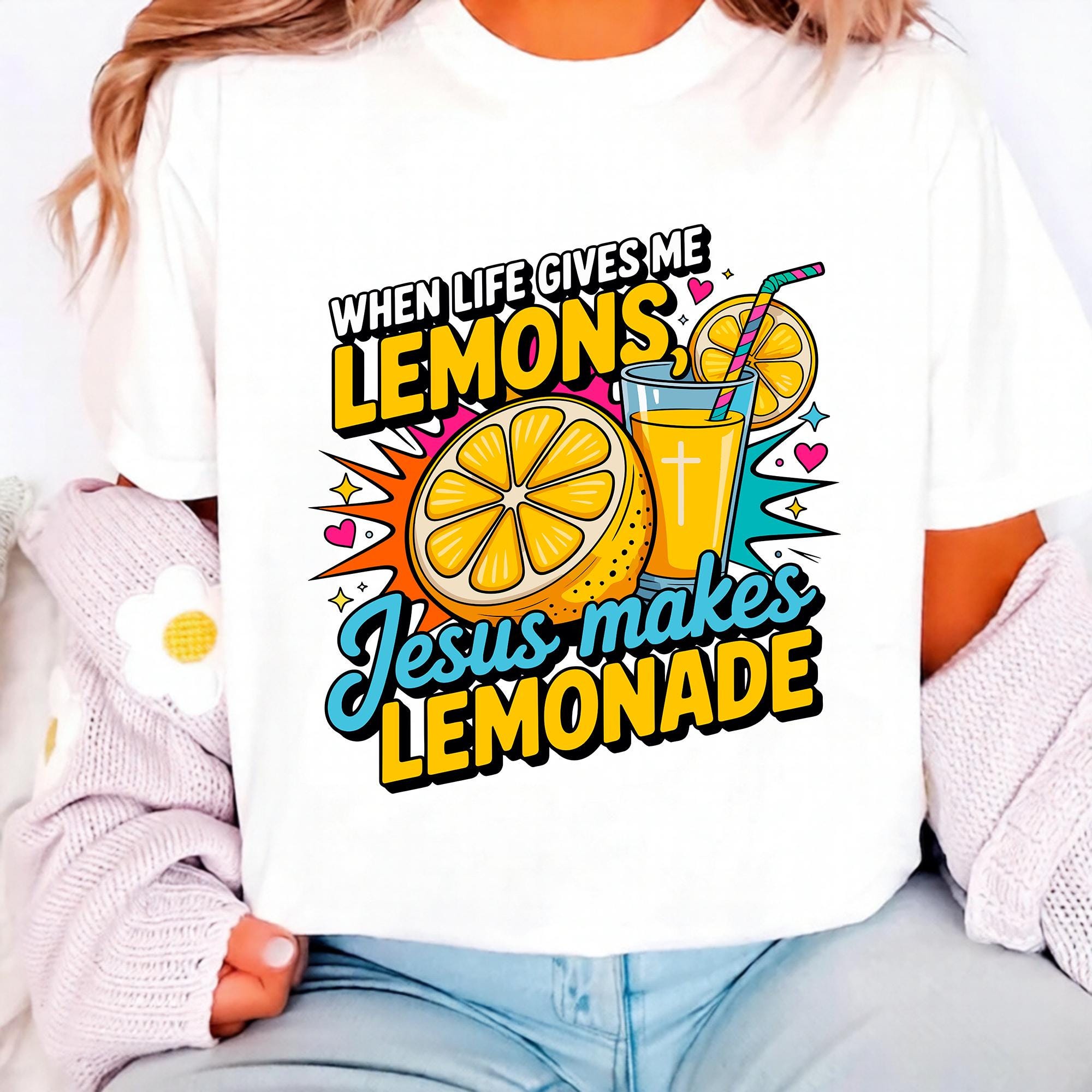 30+ Christian Lemonade PNG & SVG Bundle | Jesus Quote Shirt | Faith ...