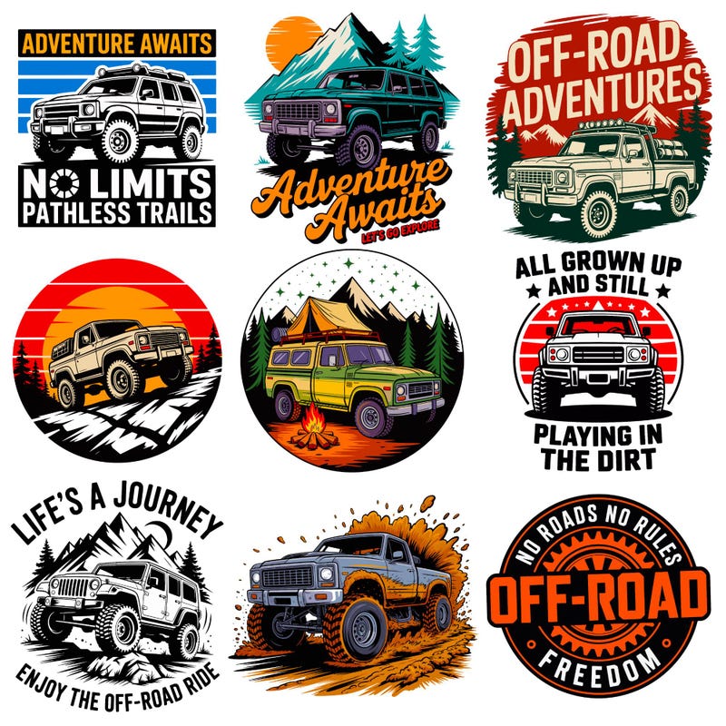 Off Road Graphic Decal - Etsy UK