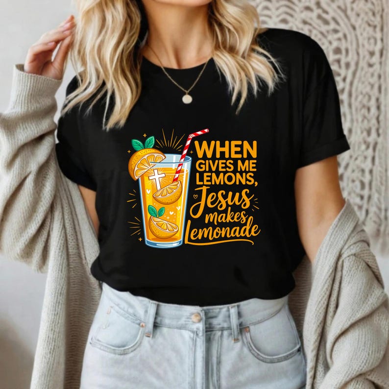 30+ Christian Lemonade PNG & SVG Bundle | Jesus Quote Shirt | Faith ...