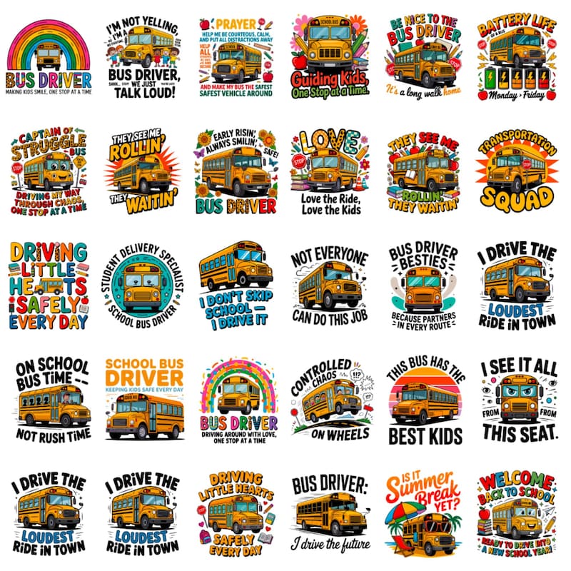 Bus T Shirts - Etsy